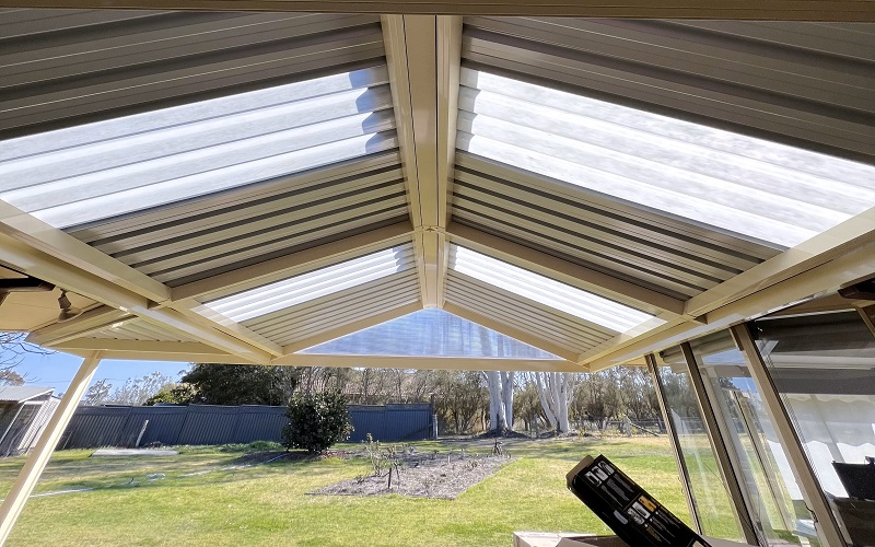 GABLE - FLAT - COLORBOND PATIO